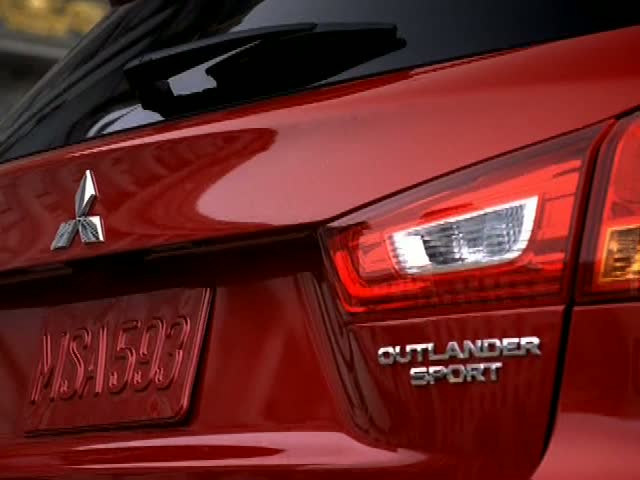 2012 Mitsubishi Outlander Sport ES Rally Red B-Roll